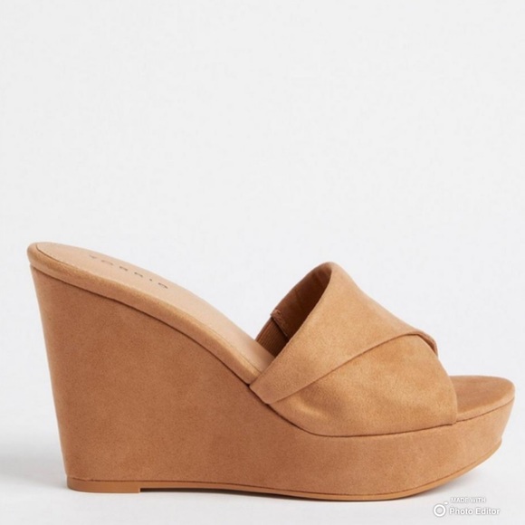 torrid | Shoes | Torrid Slide Platform Wedge | Poshmark